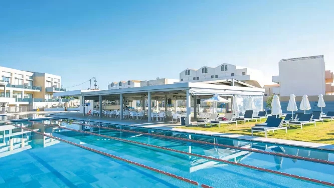 Kiani Beach Resort, Crete - Beachfront Hotel With Waterslides & Short ...