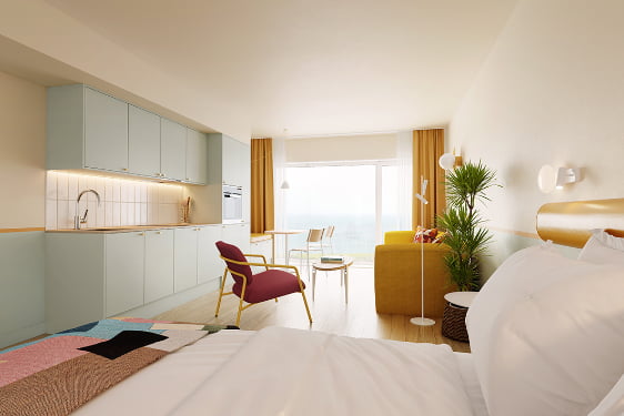 SeaSpace - Cornwall's First Coastal Aparthotel - Short Walk To The Beach!