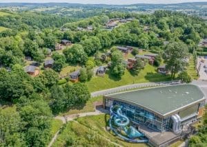 Finlake Resort & Spa, Devon - Indoor & Outdoor Swimming Pool & Waterslides!