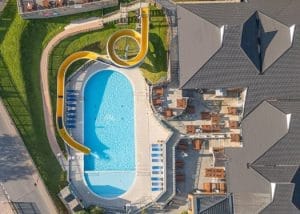 Finlake Resort & Spa, Devon - Indoor & Outdoor Swimming Pool & Waterslides!