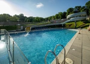 Finlake Resort & Spa, Devon - Indoor & Outdoor Swimming Pool & Waterslides!